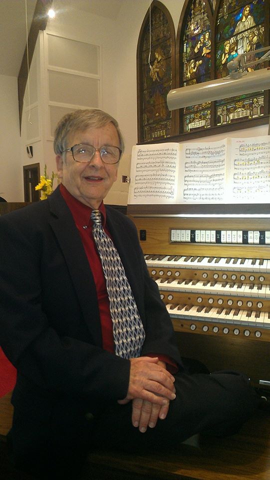 rudy at organ closeup – Bethany United Methodist Church